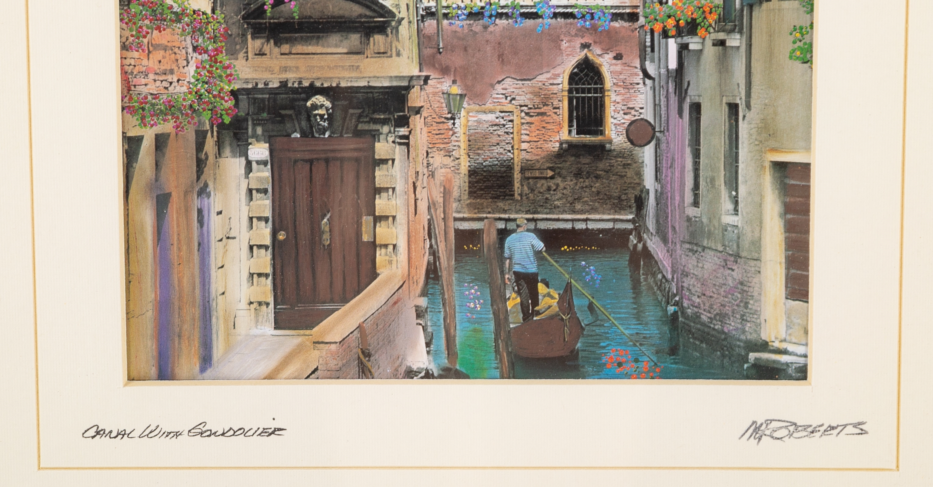 Robert H. Martin | Canal with Gondolier | MutualArt