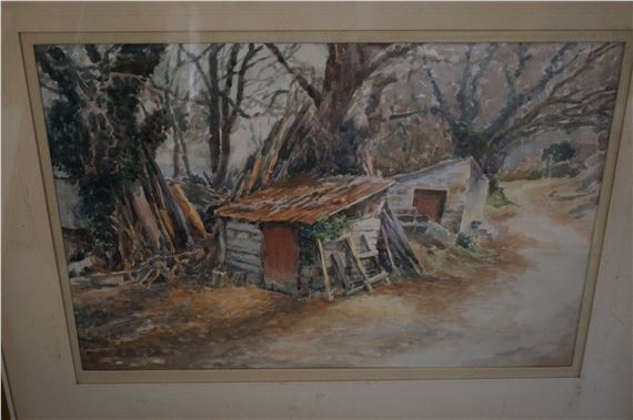 Colin C. Hilton | Woodmans Hut Cornwall | MutualArt