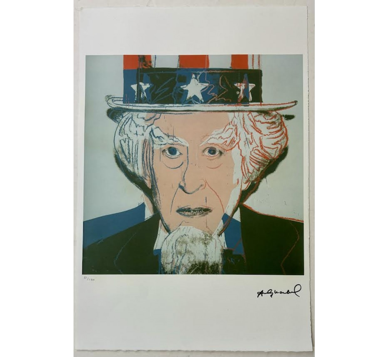 Andy Warhol | UNCLE SAM | MutualArt