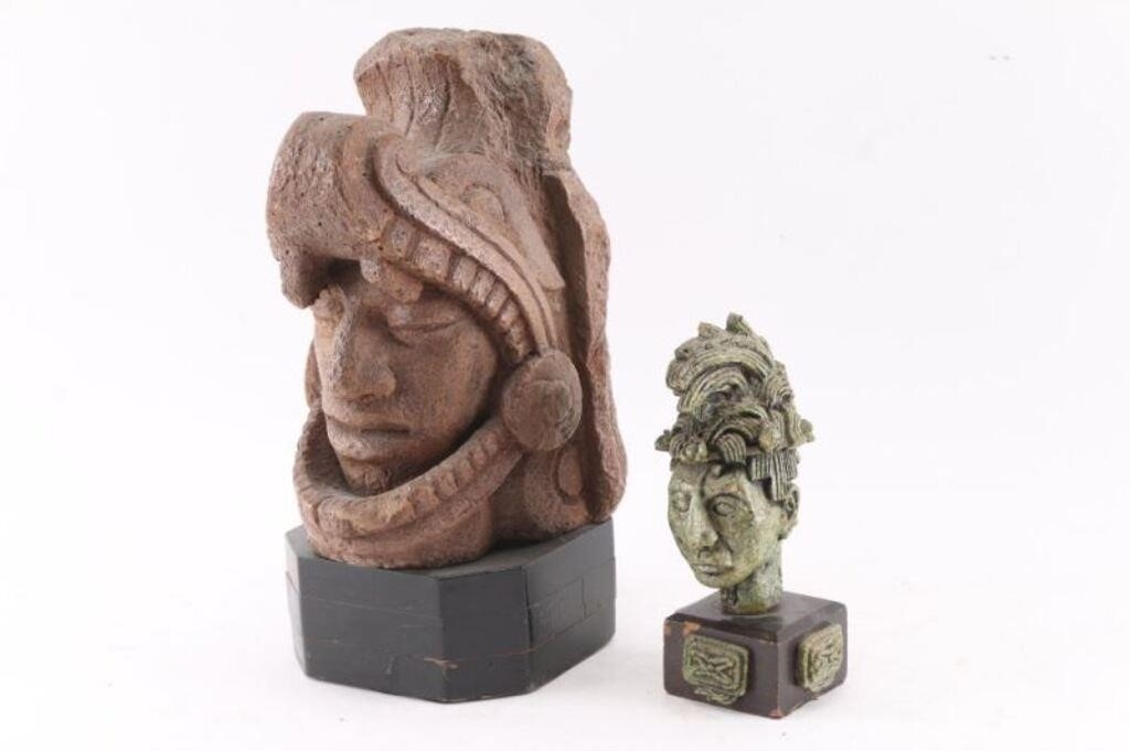 Steve Goldstein | Lot of Two Resin Statues | MutualArt