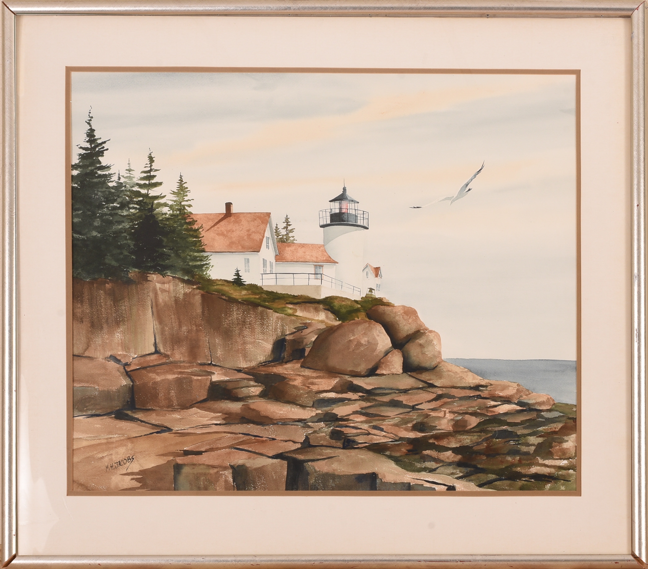 M. H. Jacobs | Bass Harbor Light | MutualArt