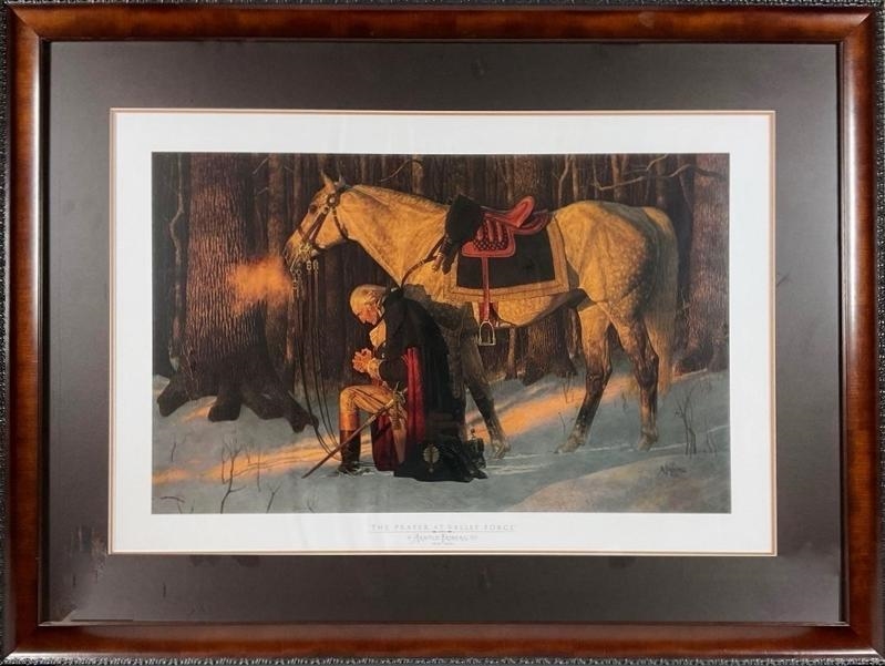 Arnold Friberg | The Prayer at Valley Forge | MutualArt