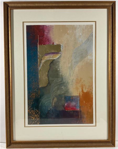 Kamy Deljou | Abstract composition | MutualArt