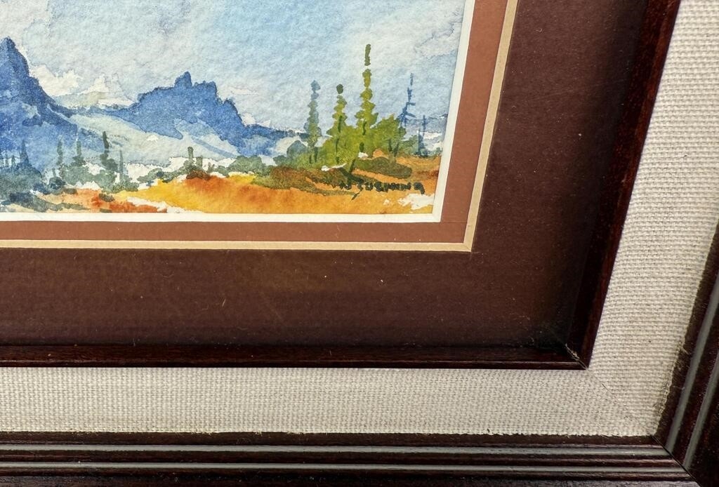 Nancy Buening | Nancy Buening Red Lodge Montana Painting | MutualArt