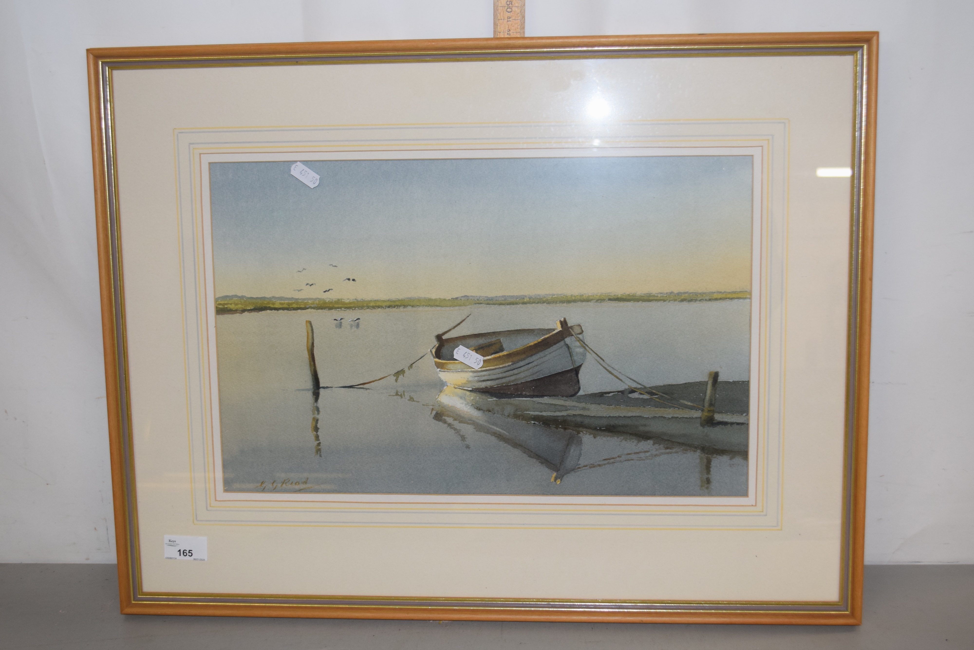 Geoffrey G. Read | Slack Water at Blakeney Point | MutualArt