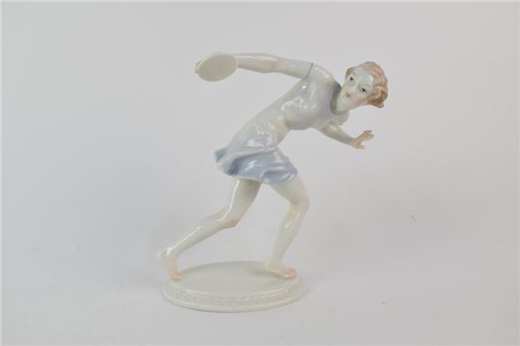 Karl Tutter | Female Discus Thrower | MutualArt