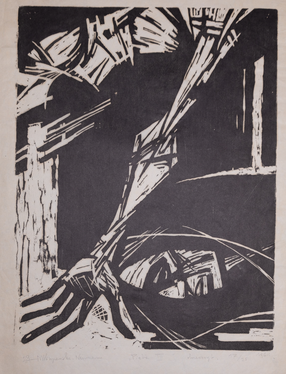 Maria Hiszpanska-Neumann | Pieta III (1961) | MutualArt