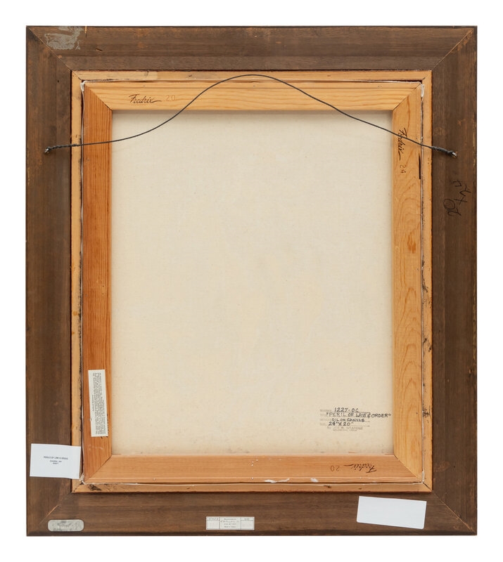 Joe Grandee | Peril Of Law & Order (1988) | MutualArt