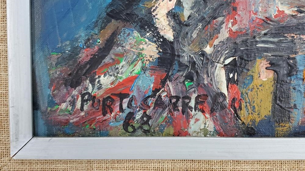 René Portocarrero | Rene Portocarrero (Cuban, 1912-1985) Portrait of ...