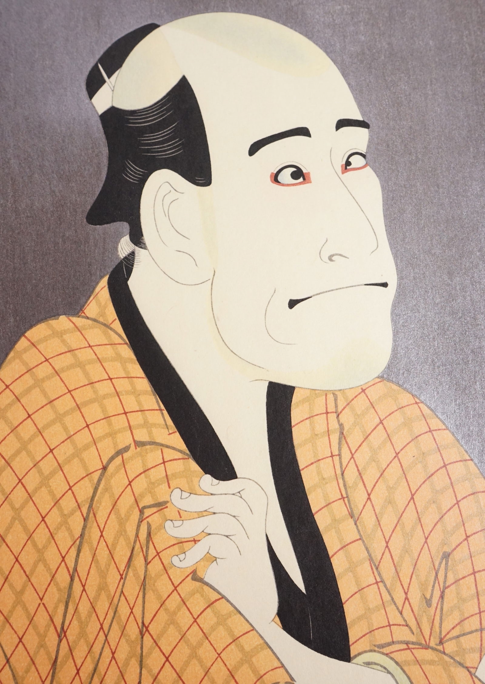 Toshusai Sharaku | Ryuzo Arashi As Kanekashi Ishibe Kinichi | MutualArt