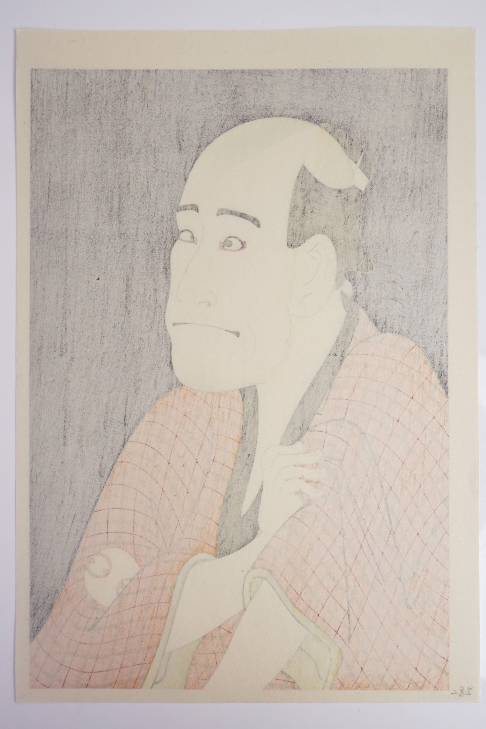 Toshusai Sharaku | Ryuzo Arashi As Kanekashi Ishibe Kinichi | MutualArt