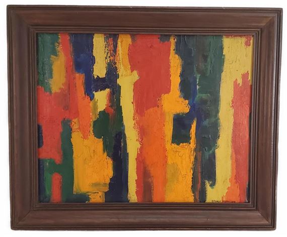 George Morrison | George Morrison (American, 1919-2000) Abstract ...