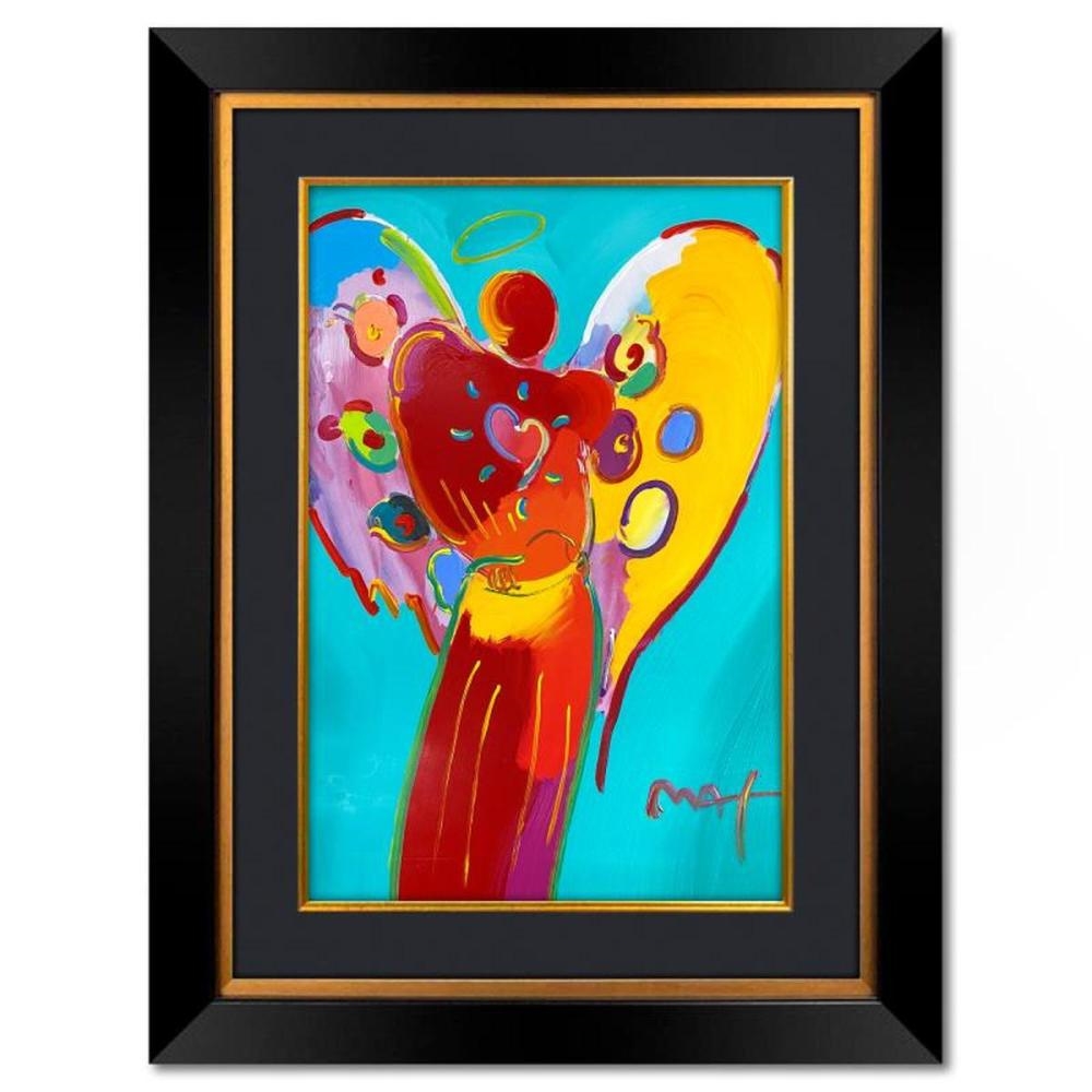 Peter Max | Angel with Heart | MutualArt