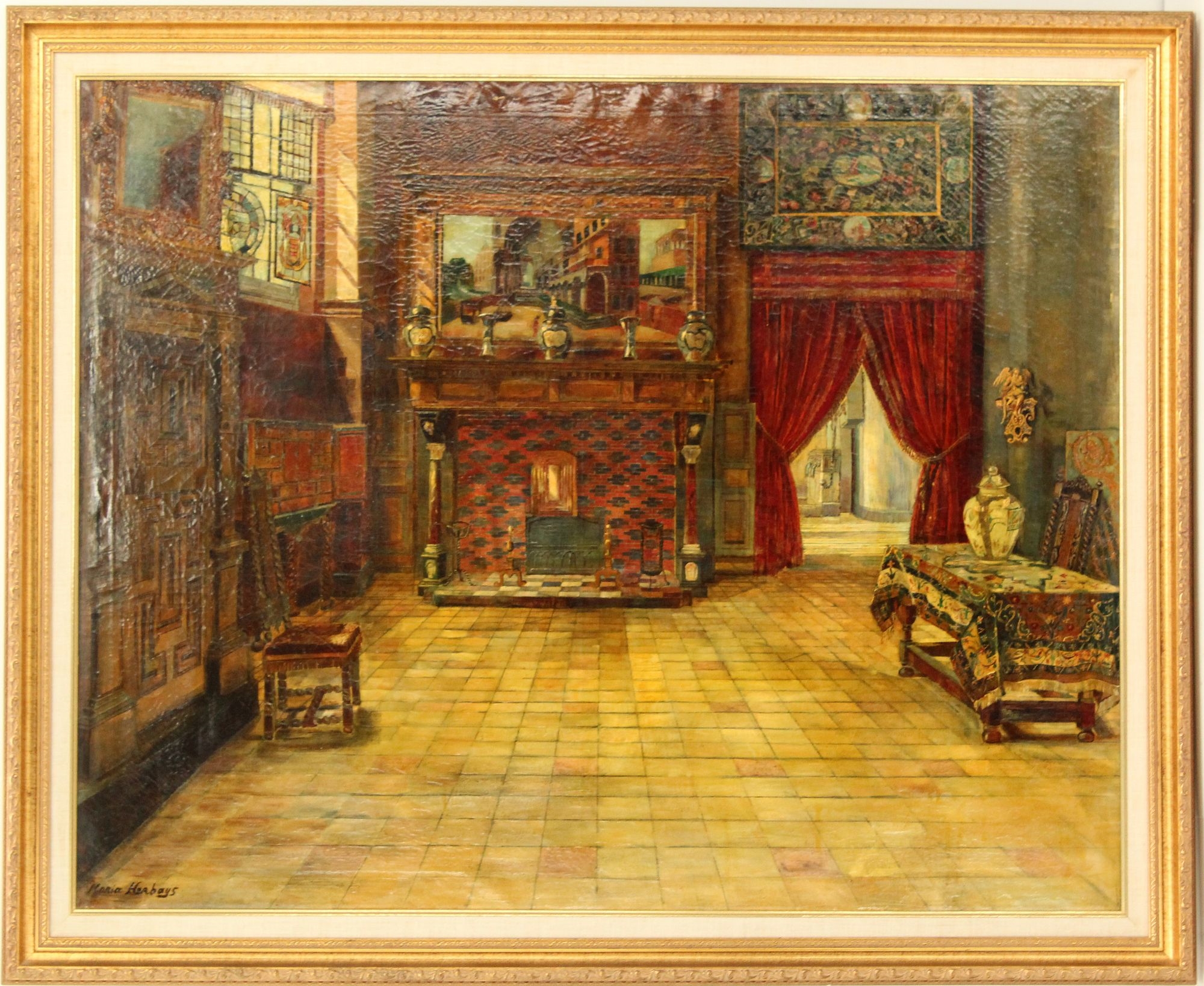 Maria Herbays | Maria Herbays Oil on Canvas | MutualArt