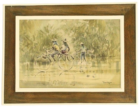 Paul Po-Hsiu Kuo | Paul Kuo (1933-2020) Taiwanese/American, Watercolor on Paper (1933) | MutualArt