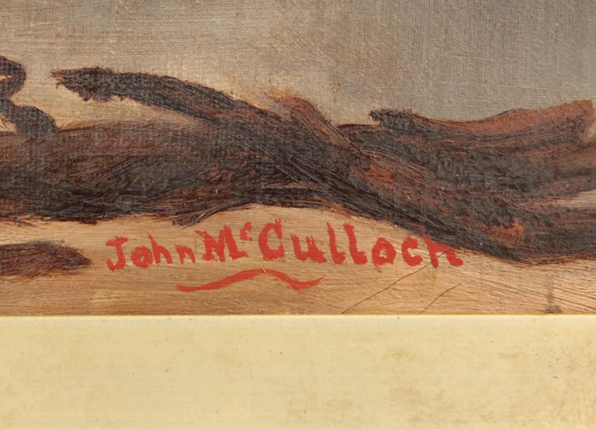 John Mcculloch | John McCulloch (Circa 1831-1891) Scottish, Oil on ...