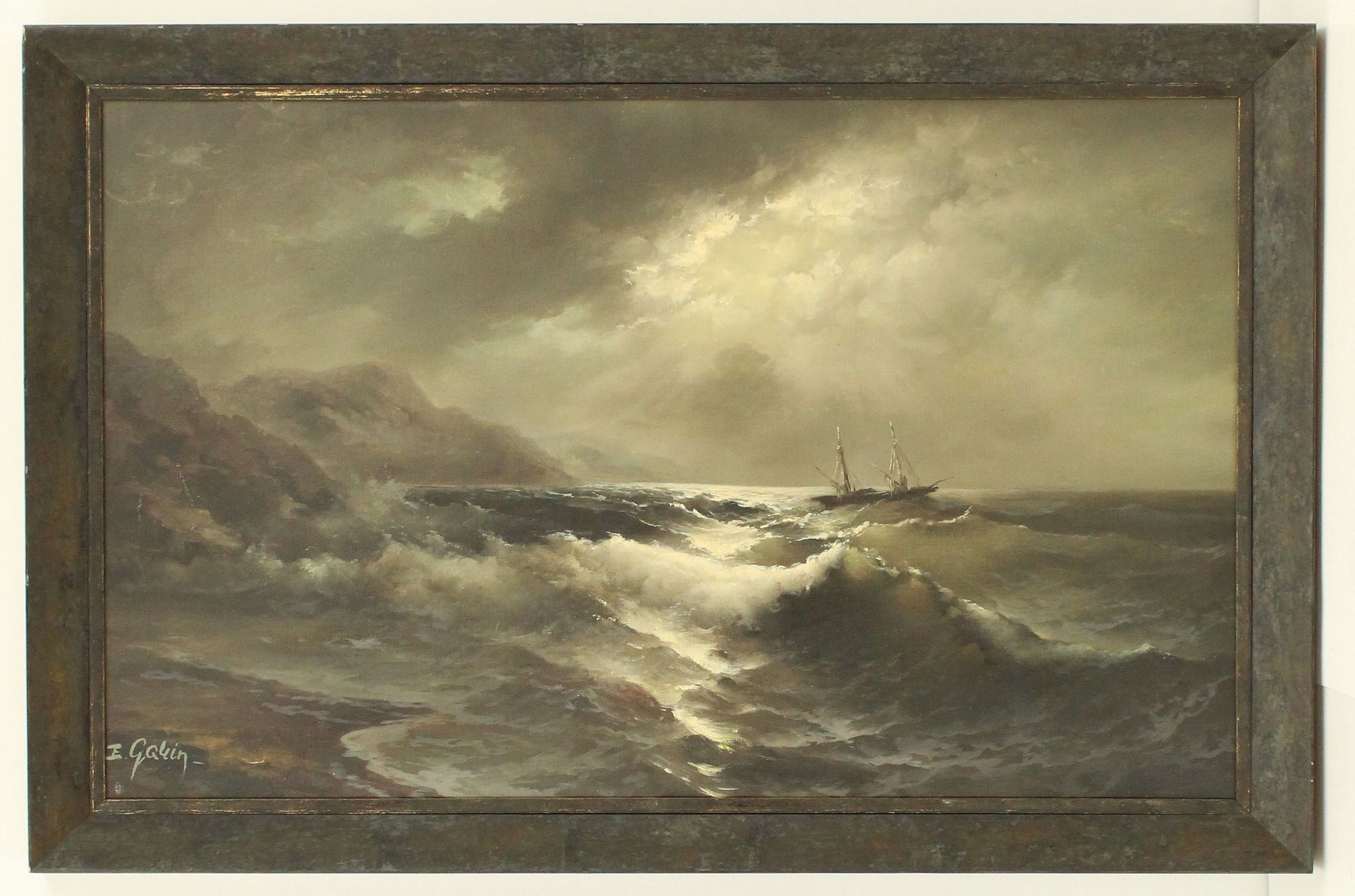 Eugene Garin | Eugene Garin (1922-1994) Ukrainian, Seascape with ...