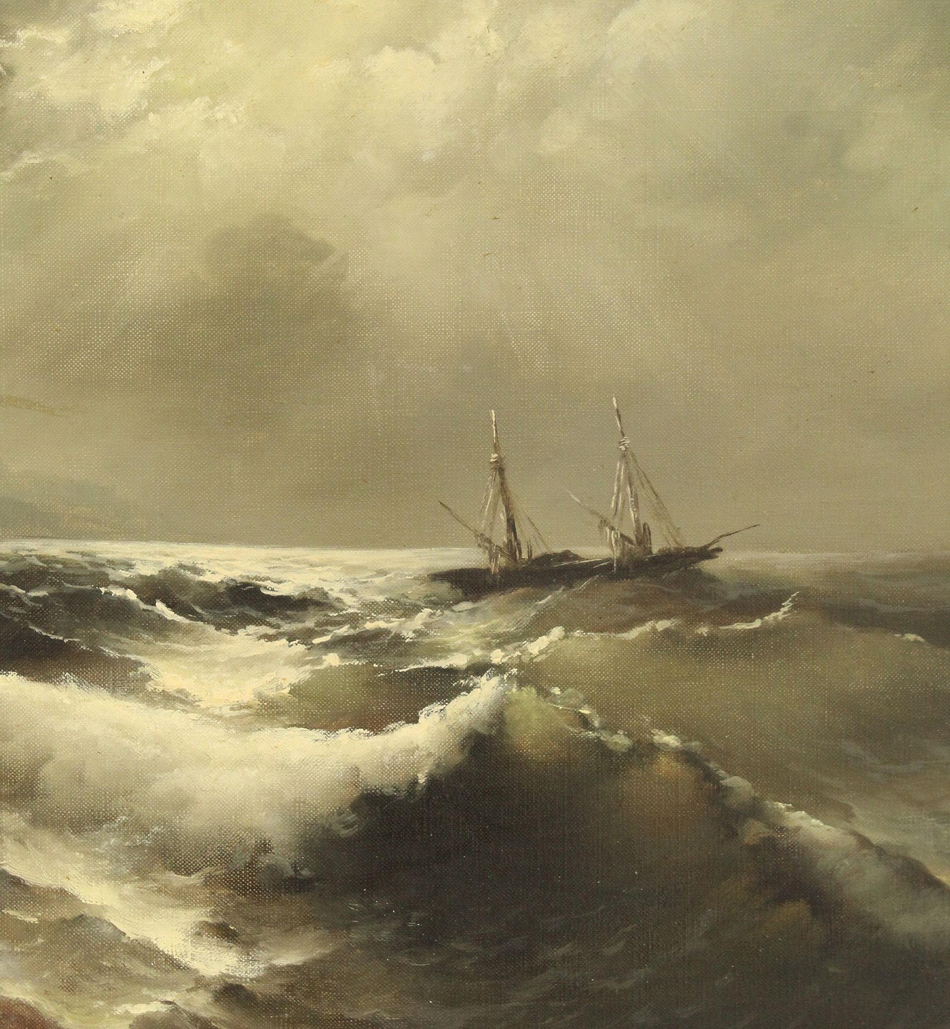 Eugene Garin | Eugene Garin (1922-1994) Ukrainian, Seascape with ...