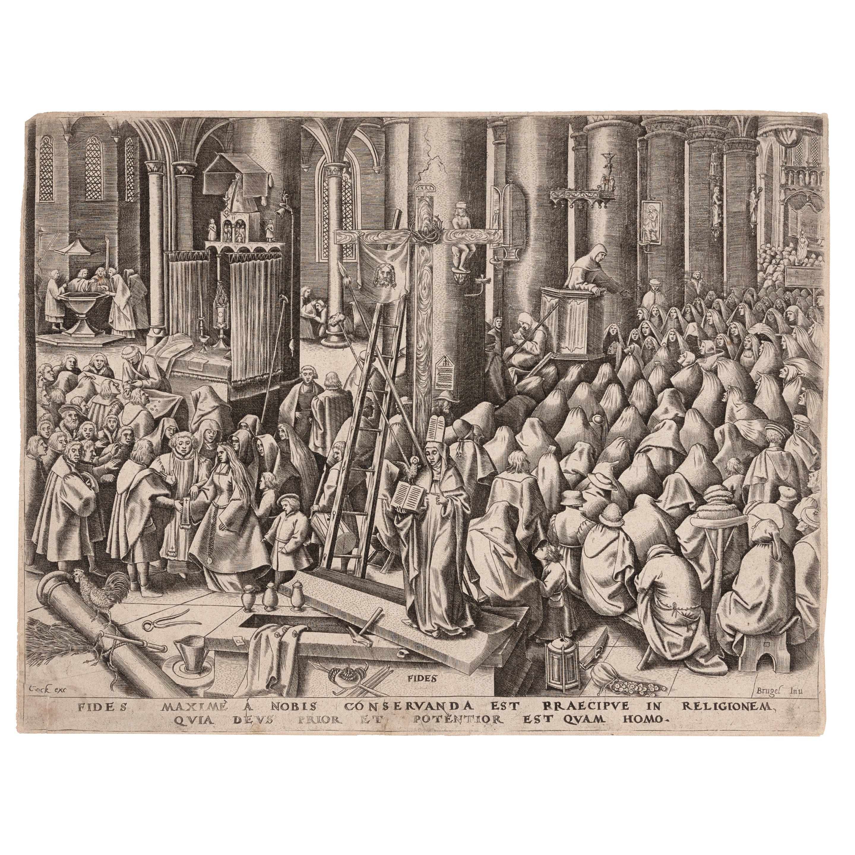 Pieter Brueghel the Elder | The Seven Virtues (Circa 1559) | MutualArt