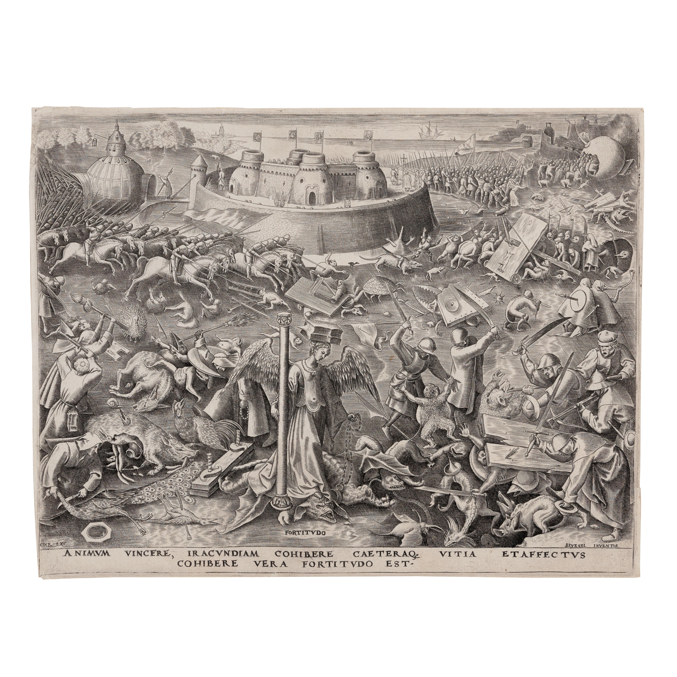 Pieter Brueghel the Elder | The Seven Virtues (Circa 1559) | MutualArt