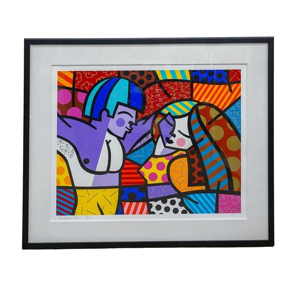 Romero Britto | First Love (1996) | MutualArt