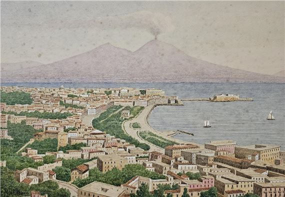 Salvatore Montullo | Veduta di Napoli | MutualArt