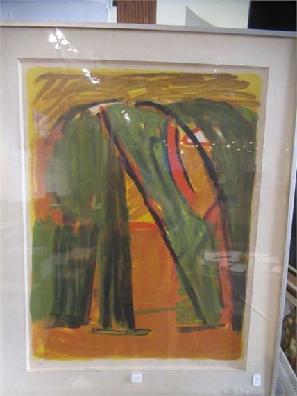 Bram Van Velde | Bram Van Velde. Lithography - Abstraction - 64 x 48 ...