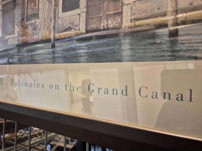 Jonathan Pike | BALCONIES THE GRAND CANAL | MutualArt
