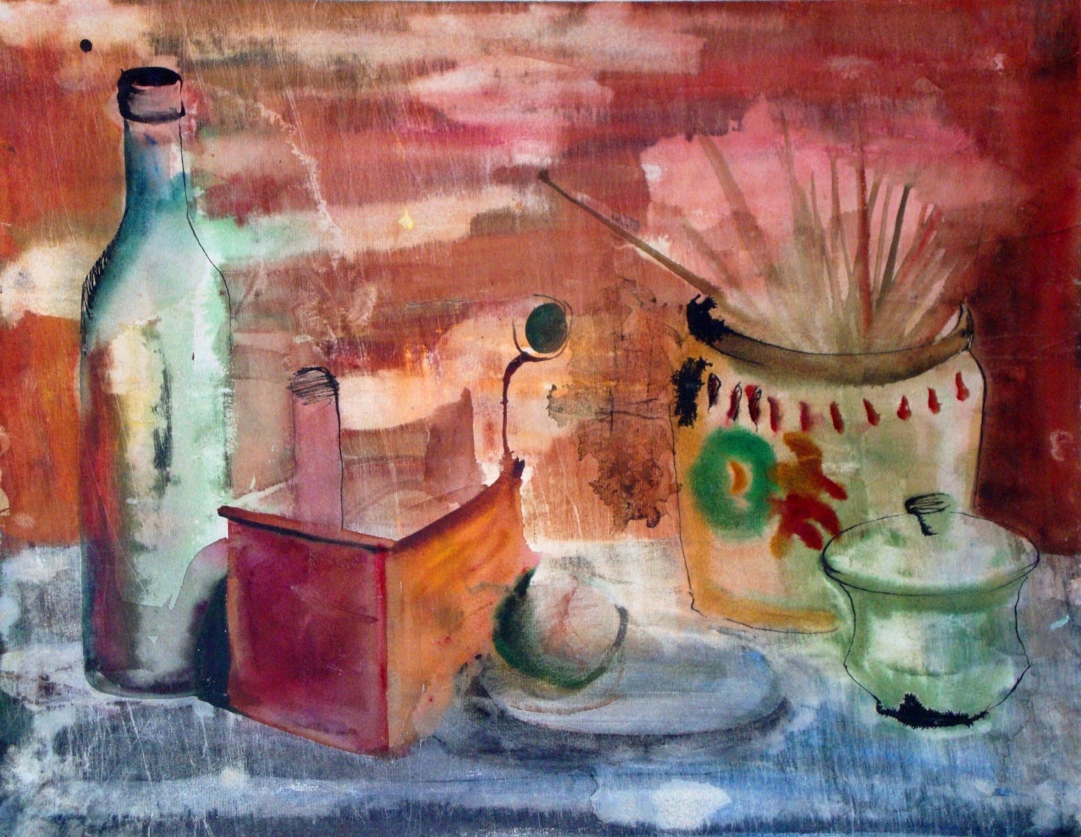 K. Zarins | Still life with an iron | MutualArt