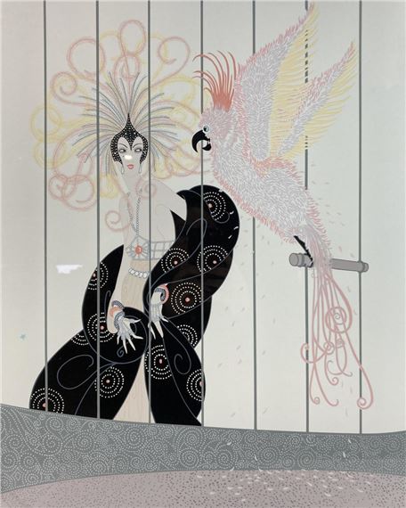 Erté | The Bird Cage | MutualArt