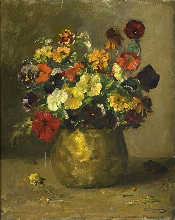 Baruch Leao Lopes de Laguna | Floral still life | MutualArt