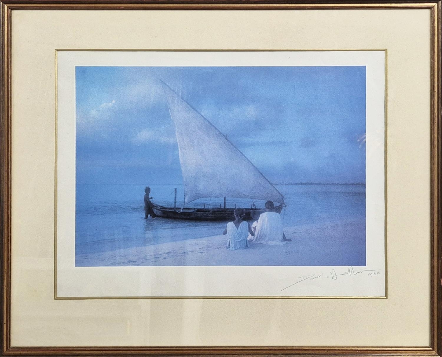 David Hamilton | Boat at the shore (1980) | MutualArt