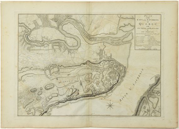 William Faden | William Faden Engraved Map, Plan of the City and ...