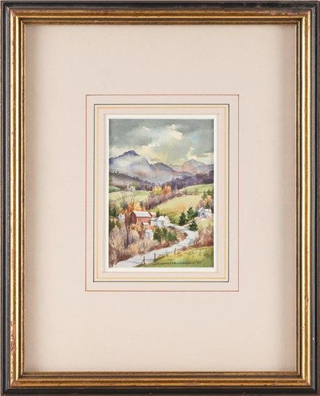 Donald Allen Mosher | Road to Stowe | MutualArt