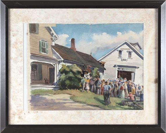 William Macintyre Jewell | A country auction | MutualArt