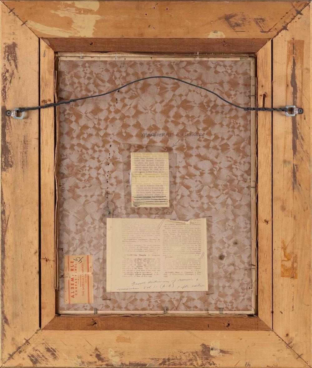 Charles Hoffbauer | Portrait of Marguerite D'Alvarez | MutualArt