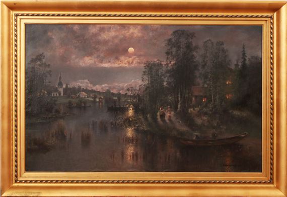 Carl Hallström | 181 Carl Hallström (1850-1929 (1910) | MutualArt