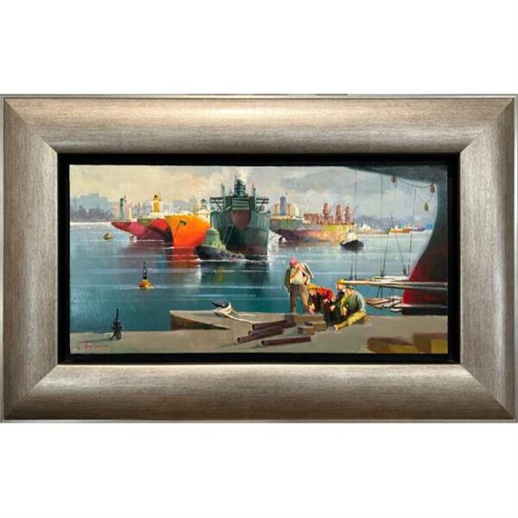 Ioannis Papanelopoulos | Piraeus port | MutualArt