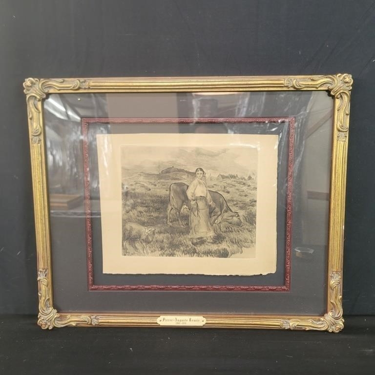 Pierre-Auguste Renoir | Pierre Auguste Renoire heliogravure | MutualArt