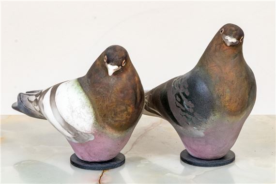 Glo Coalson | Two Glo Coalson Signed Limited Edition Studio Glass And ...