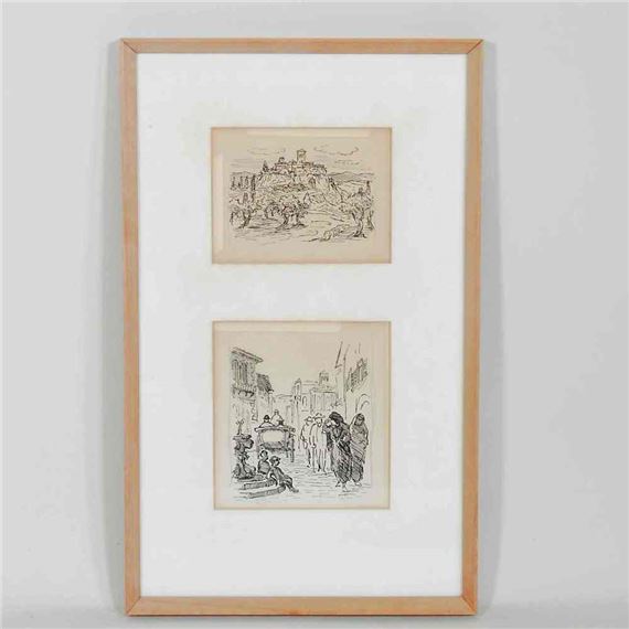 John Verney | Two views of Italy (1947) | MutualArt