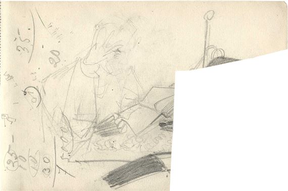 Vladimir Vasilyevich Lebedev | Nude model (1940 - 1950) | MutualArt