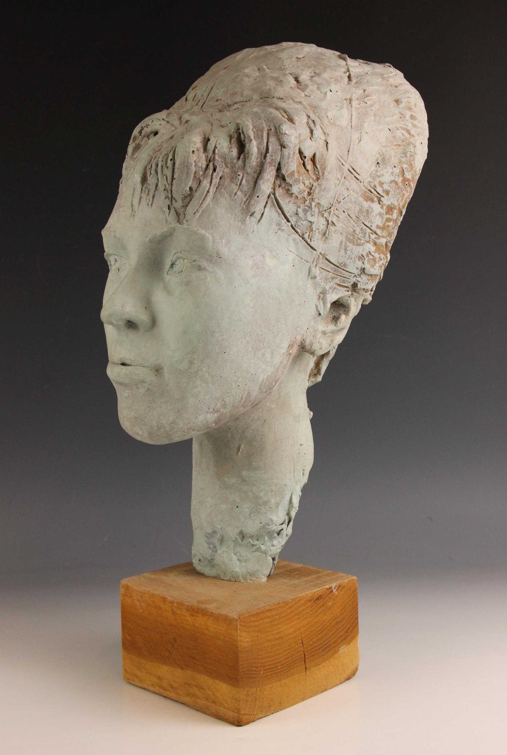 John W. Mills | young woman with beehive | MutualArt