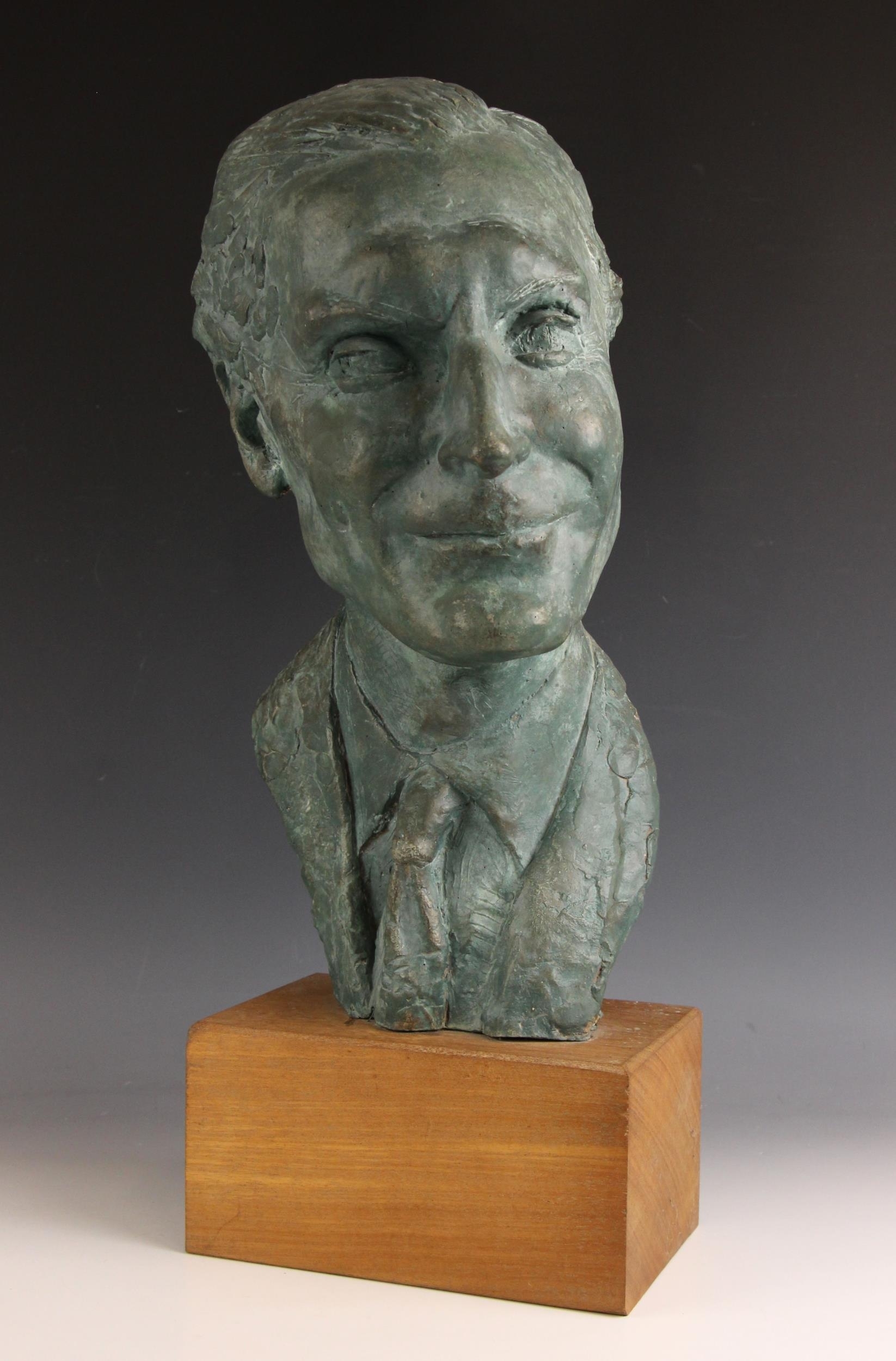 John W. Mills | smiling gentleman wearing a tie | MutualArt