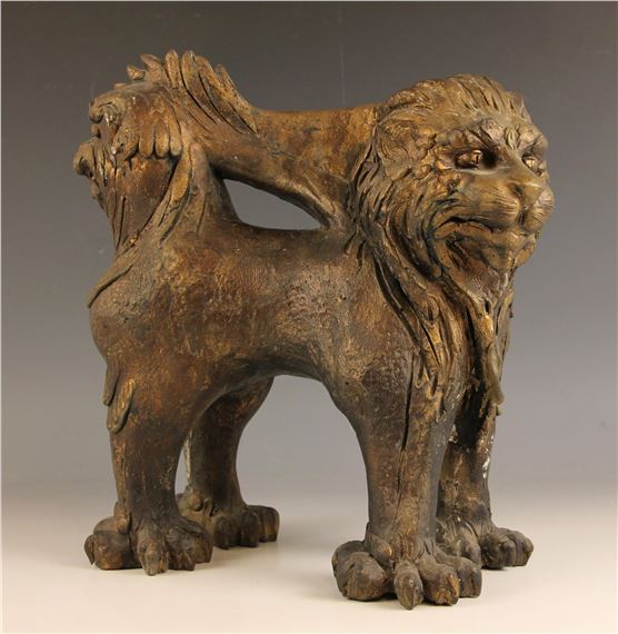 John W. Mills | Double headed mythical creature, | MutualArt