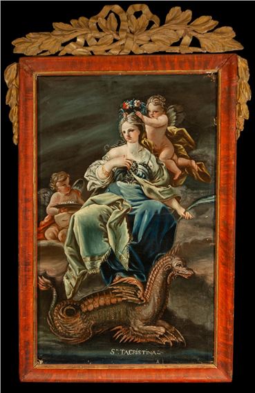 Colonial School, 17th century | Escuela Colonial del siglo XVII - Santa Cristina | MutualArt