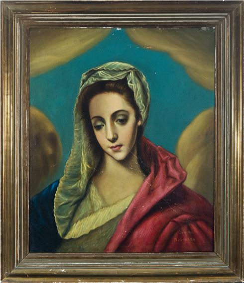 El Greco | Christ Healing the Blind (1570 - 1575) | MutualArt