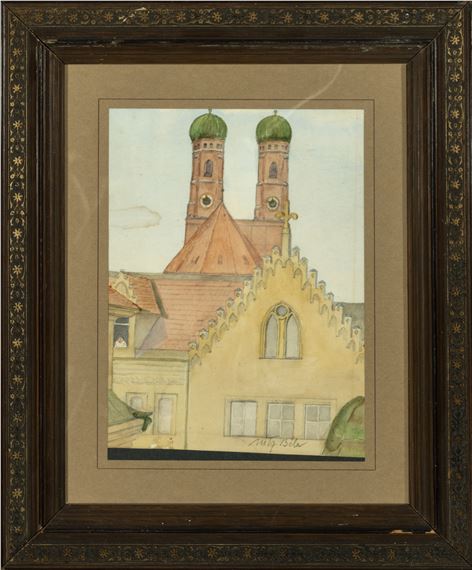 Béla Uitz | - Vista de país del este | MutualArt