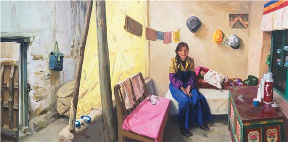 Yu Hong | YU HONG | She - Tibetan Woman Zhou | MutualArt