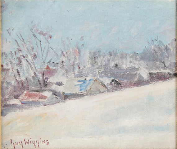 Guy Carleton Wiggins | Winter Scene | MutualArt